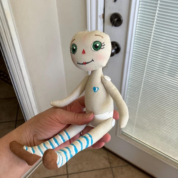 E-pattern 16 Inch Raggedy Ann Doll, Cloth Doll - Etsy