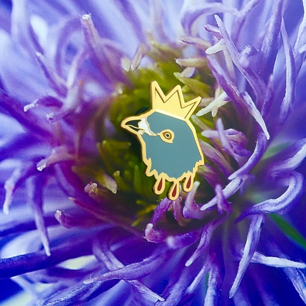 Hereditary Pigeon King Paimon Hard Enamel Pin - Etsy