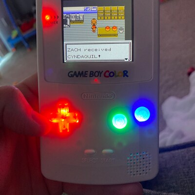 Gameboy Color GBC Holographic Back Sticker Set - Etsy