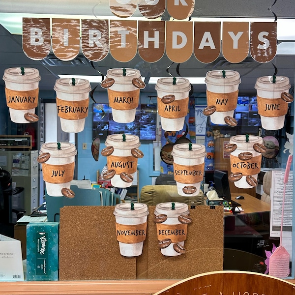 Candy Jar Birthday Bulletin Board Kit || Birthday Display Bulletin ...