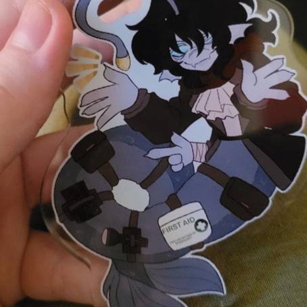 Sebastian Solace - Pressure - Acrylic Keychain - Etsy