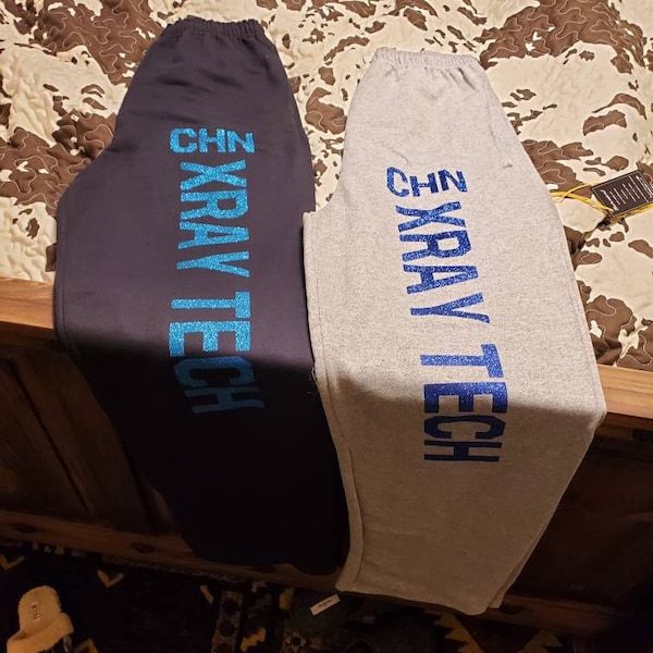 Custom Glitter Sweatpants - Etsy