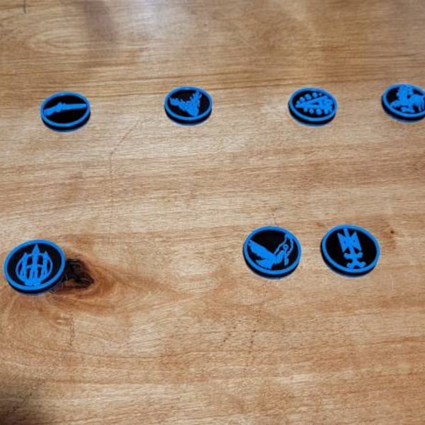 D&D 5e Wizard/sorcerer Spells 3-4 Set | De/buff Tokens | Character ...