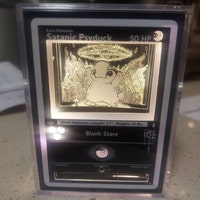 Satanic Psyduck Pokemon Inspired Art Print - Etsy Australia