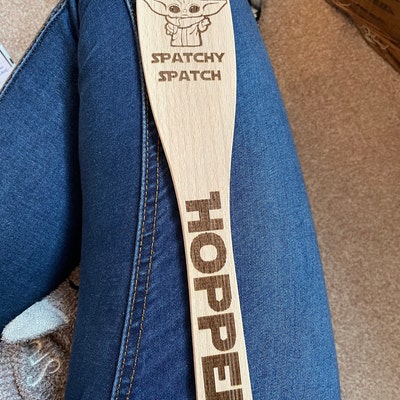 Star Wars Inspired Wooden Spatchy Spatch Spatula - Etsy UK