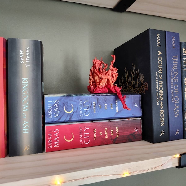 Fire Sprite Lehabah Fan Art Figurine: Crescent City Inspired Bookish ...