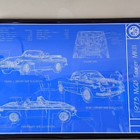 1972 Chevrolet Nova Blueprint Poster 18x24 JPEG Image File - Etsy Canada