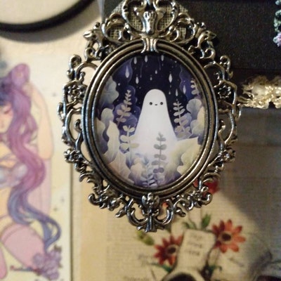 Tiny Baroque Framed Rustic Ghost Portrait 2x3 Inches - Etsy
