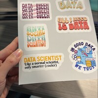 Data Ninja Sticker Gift for Data Analyst,data Scientist Sticker,data ...