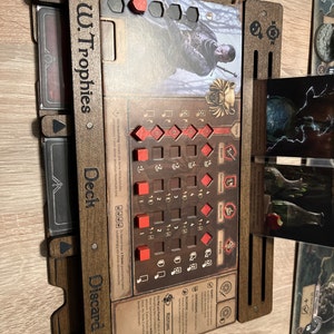 The Witcher Old World Board Game Dashboard and Save Box Magnetic Player ...