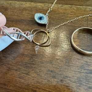 Gold Dna Ring-dna Ring-science Ring-chemistry Ring-molecule Ring ...