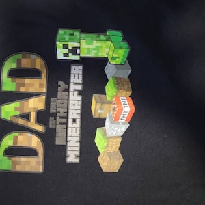 Mom of the Minecrafter Birthday SVG - Etsy