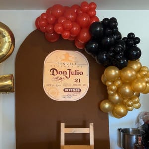 Don Julio 70th Anniversary Themed Invitation Card Template for ...