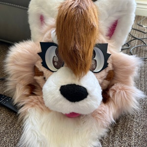 FREE SHIPPING 3D Printed Fursuit Costume Fire Flame Rage - Etsy