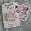 One Tuff Puff Hard Enamel Pin // Motivational Jigglypuff // 30mm Wide ...