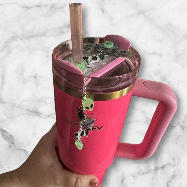 Stanley Name Plate, Frog Stanley Straw Cover, Straw Topper,40oz Straw ...