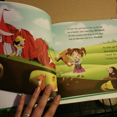 1st Birthday Gift A Fun Personalised Story Book Perfect for Children ...