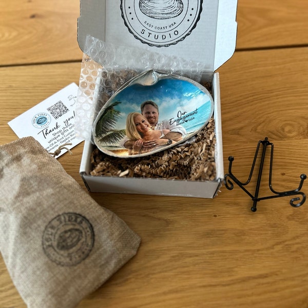 Luxury Bachelorette Bridal Party Custom Name Clam Shell Gift ...