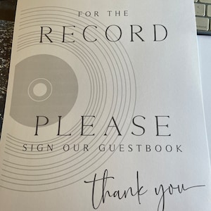 Playing Cards Guest Book, Please Sign Our Guest Book, Wedding Sign ...