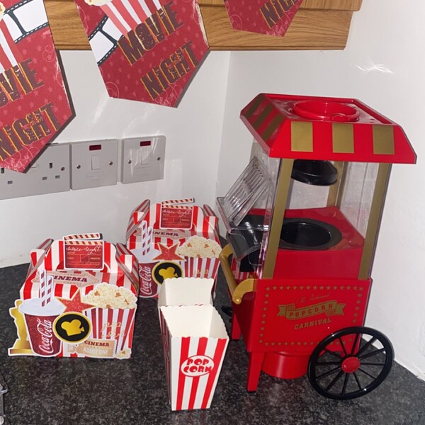 Movie Themed Party Box, Movie Night Box, Date Night Treat Box ...