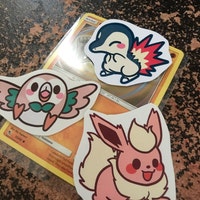 Pokemon Stickers - Etsy