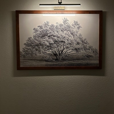 Pine Tree Branch Print, Vintage Tree Drawing Enhanced, Printable Tree ...