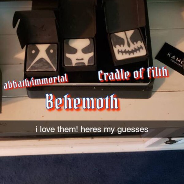 Corpse Paint Soap, Papa Emeritus III, Official Ghost Licensed Merch - Etsy