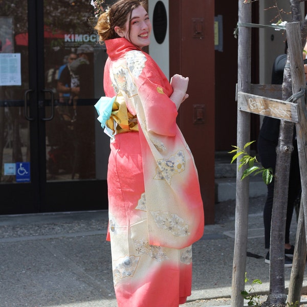 Sale! 11 Items Starters Kimono Kitsuke Set Japanese Kimono Dressing ...