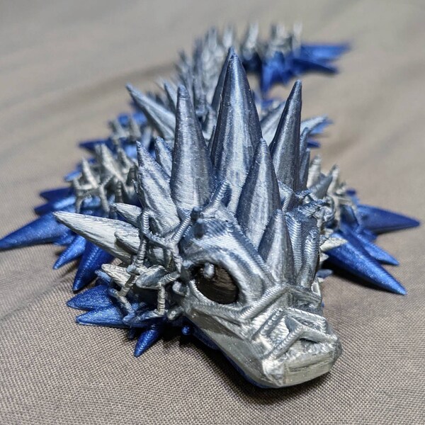 3D Printed Dragon Display Stand: Articulated Dragon Home - Etsy