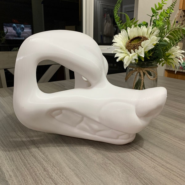 Furry Fursuit Head Base Grumpy Dog Static Base 3d Print - Etsy