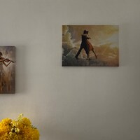 Gustave Dore the Acrobat's Family Paganism Poster Art Canvas,gustave ...