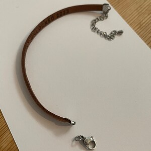 Secret Message Bracelet With Stainless Steel Clasp & Real - Etsy UK