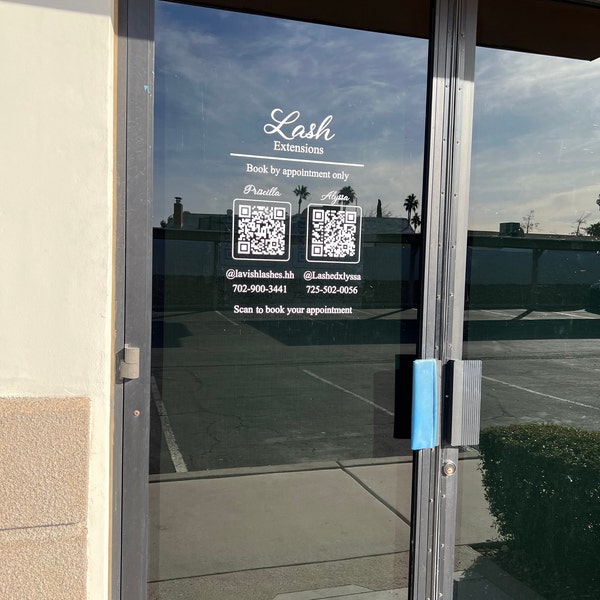 Customizable Business Window Decal / Your Name or Logo / Create Your ...