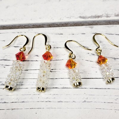 15mm Swarovski Lt Siam Fine Rocks Tube Beads No Ending - Etsy