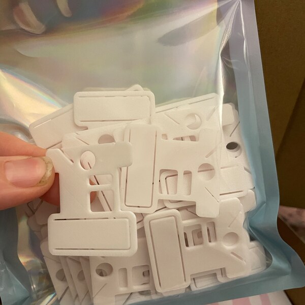 MIDI Floss Thread Drops With Label Tag Slot Cross Stitch, Embroidery ...