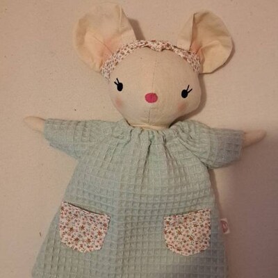 Mouse Sewing Pattern PDF make a Cloth Mouse Doll / Stuffed Animal Toy ...