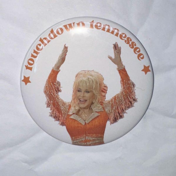 Touchdown Dolly Button - Etsy