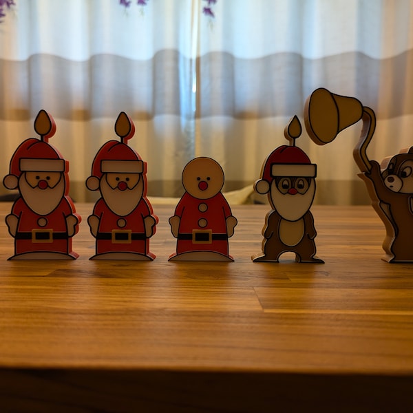 Pluto's Christmas Tree Inspired Chip and Dale Decor - Etsy