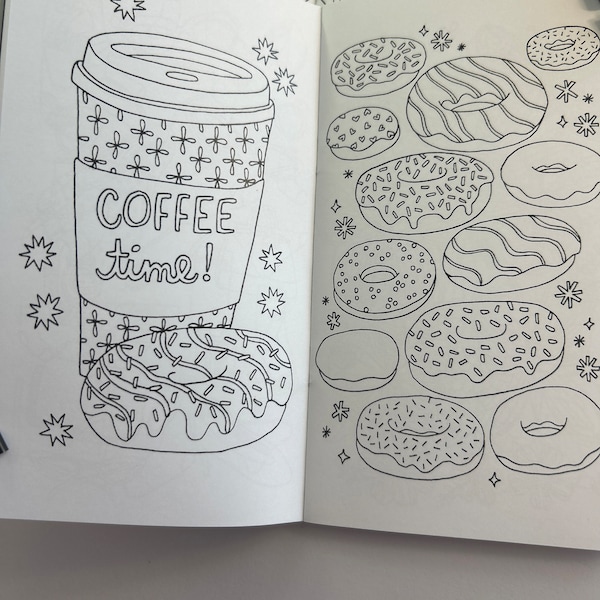 COLORING BOOK Volume 1 - Traveler's Notebook Insert - Etsy