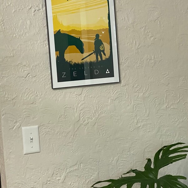 Legend of Zelda Poster Print - Etsy