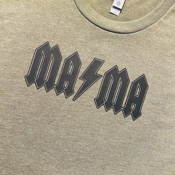 ACDC Mama SVG File - Etsy