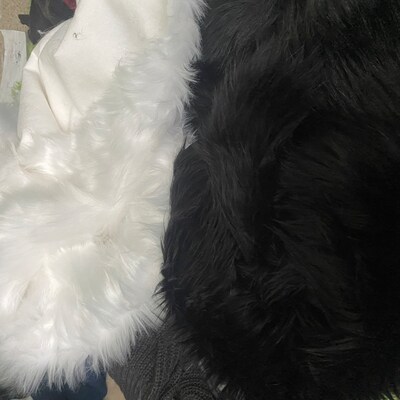 BOUCLE Fuax Fur Shearling Sheepskin Sherpa Fabric With SUEDE BACKING ...