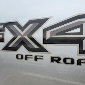 Sport 4x4 Decals, Replacement Bedside Stickers, Compatible With Ford ...