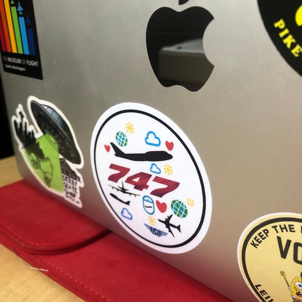 Boeing 707, Cabin Crew Sticker, Aviation Stickers, Gift for Pilots ...