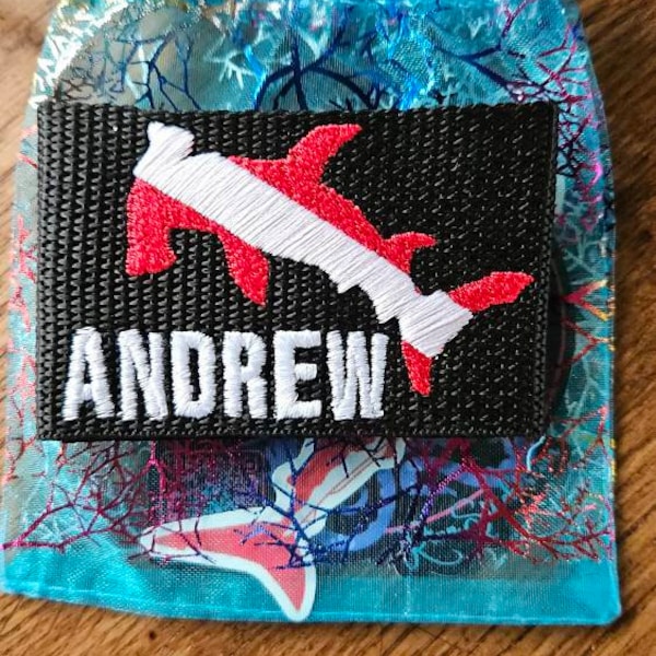 Ship Wheel Personalized & Customizable Scuba Diver BCD Identification ...