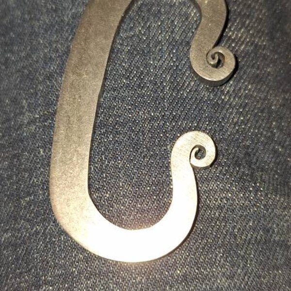 Viking Bow Pendant Striker for Traditional 'flint & Steel' Fire ...