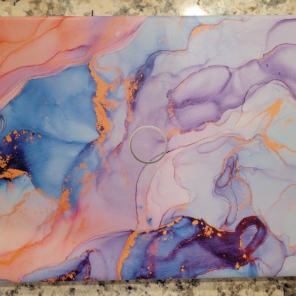 Dell Latitude Skin Purple Rendering Marble Texture Customization Gift ...