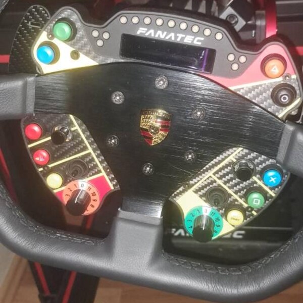 Fanatec Rally Module 10mm Stickers for Various Simulator Wheel/button ...