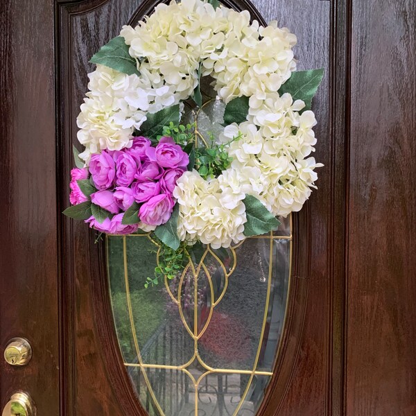 Clam Shell Arrangement-wicker Clam Shell-vintage Wicker Decor-coastal ...