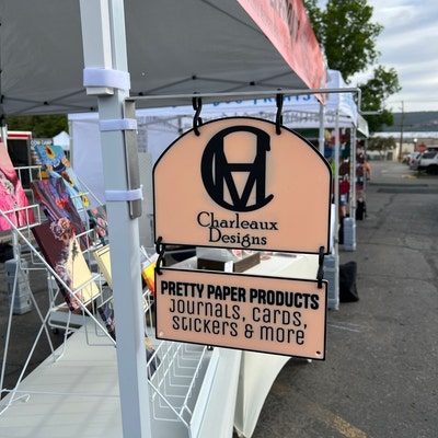 Personalized Sign for Hanging on Pop up Tents, Market Displays, Custom ...